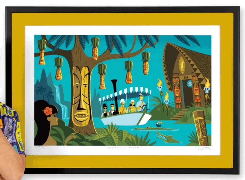 Shag "Mysterious River" Framed Print | Salt+Sea – Salt + Sea